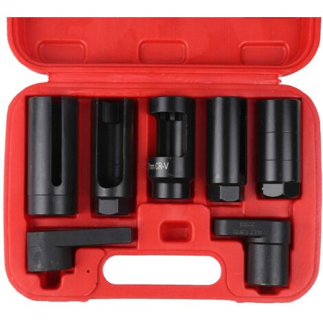 Youyijia 7pcs Oxygen Sensor Socket Set Oxygen Sensor Socket Wrench and ...