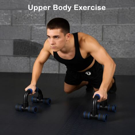 JF HOME BLISS Push Up Bars for Men & Women Non-Slip Foam Grip Handles H ...