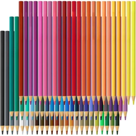 LN COZY CORNER 72-Colors Colored Pencils Set, Professional Art Drawing ...