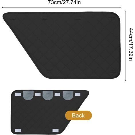 Trintion 2 Pack Car Door Protector for Dogs - Waterproof Scratchproof ...