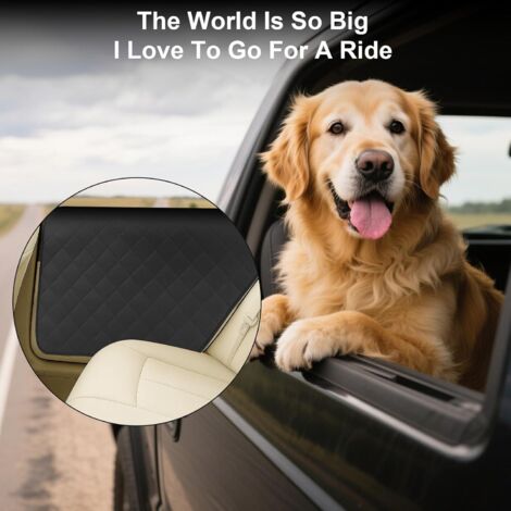 Trintion 2 Pack Car Door Protector for Dogs - Waterproof Scratchproof ...