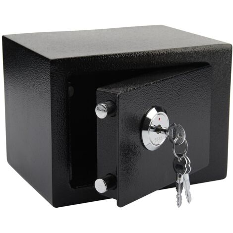 Safe Box 23x17×17cm Small Safe with Accessories and 3 Keys Lock ...