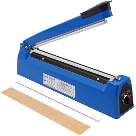 12" 300mm Impulse Heat Sealer Portable Sealing Machine Balloon Heat ...