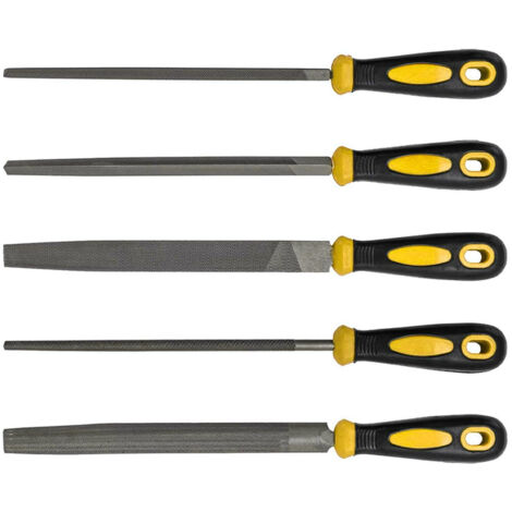 5Pcs Engineers File Set Metal File Set Workshop File Flat Needle Files ...