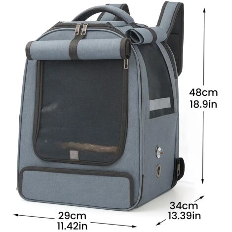 Bird Travel Backpack Carrier Portable Parrot & Pet Bird Cage ...
