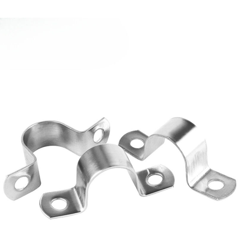 U-Collier de Serrage Tuyau Robustes Ø25 mm, Collier de Fixation Inox ...