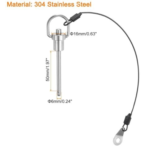 Goupilles à Verrouillage à Bille Avec Poignée à Bouton, Diamètre de La ...