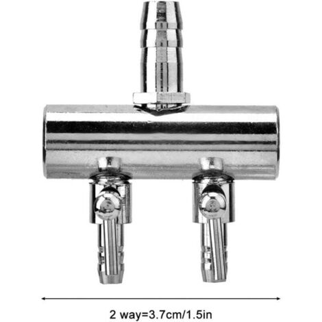 Collecteur d'air d'aquarium, régulateur de débit d'air, clapet anti ...