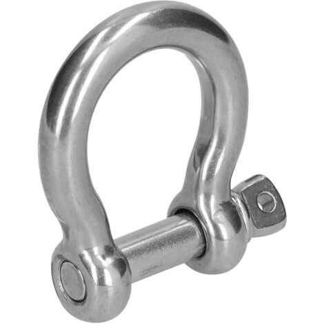 Manille d'ancrage à vis en forme d'arc, en acier inoxydable 304 ...