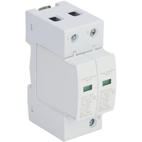 Parafoudre avec boîtier en polycarbonate, fenêtre de visualisation ...