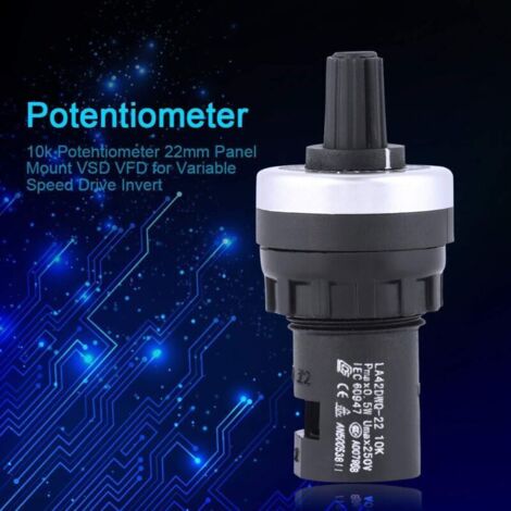 10k Panel Mount Potentiometer VSD VFD Speed Variable Speed Drive ...