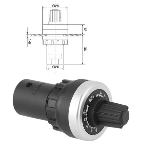 10k Panel Mount Potentiometer VSD VFD Speed Variable Speed Drive ...