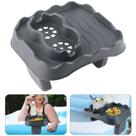 Plateau de Table pour jacuzzi avec trous de drainage, antidérapant ...