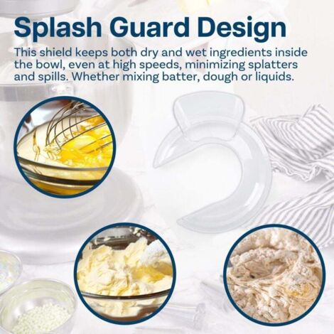 Artisan & Classic Series Tilt Head Pouring Shield for KitchenAid 4.5-5 ...