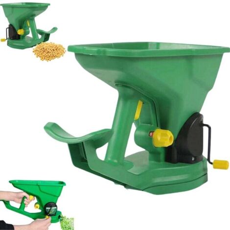 Hand Crank Seeder, Manual Grain Spreader, Portable Grain Planting Tool ...