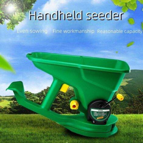 Hand Crank Seeder, Manual Grain Spreader, Portable Grain Planting Tool ...