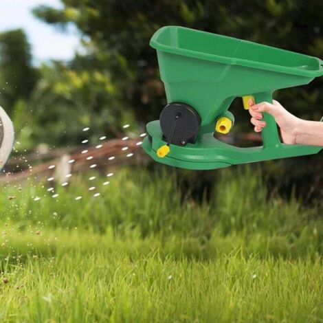 Hand Crank Seeder, Manual Grain Spreader, Portable Grain Planting Tool ...
