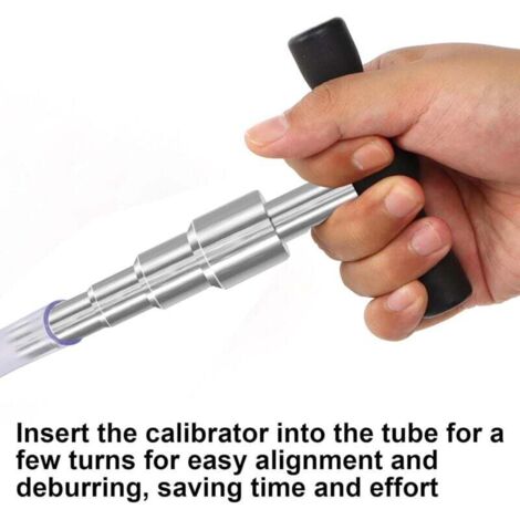 Calibreur de Tuyau Ebavureur Tube per Calibreur en Métal, ébavureur ...