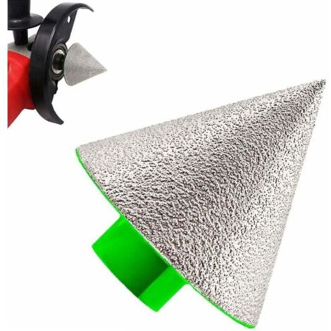 Fraise à Chanfreiner Diamantée: Foret Carrelage 35MM avec Filetage M14 ...