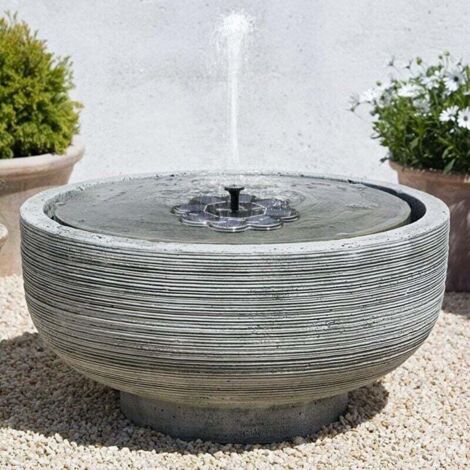 Fontaine Solaire,Fontaine Exterieur de Jardin, Solaire Fontaine a Eau ...