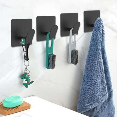 Crochet mural, patère, crochet de porte, convient pour salle de bain ...