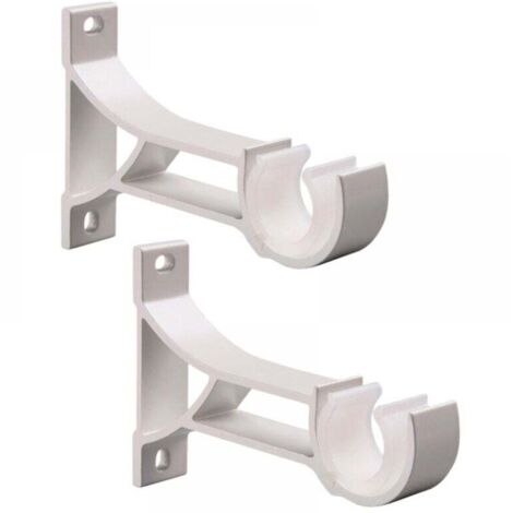 Support de tringle à rideaux, fixation murale, pour tringles de 28 mm ...