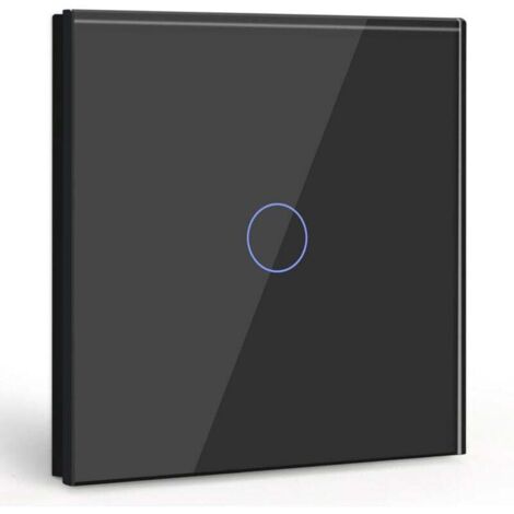 Interrupteur tactile monocommande à 1 position, interrupteur à lumière ...