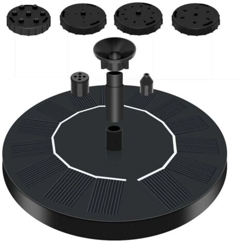 Petite fontaine solaire - Design compact - Installation facile ...