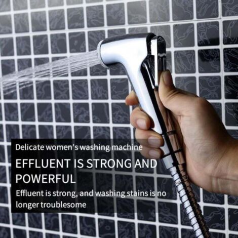 Douchette Bidet Main Shattaf avec Tuyau Acier Inoxydable - Accessoire ...