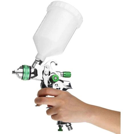 Pistolet à peinture professionnel HVLP 0,8/1,0/1,4/1,7/2,0 mm Buse d ...