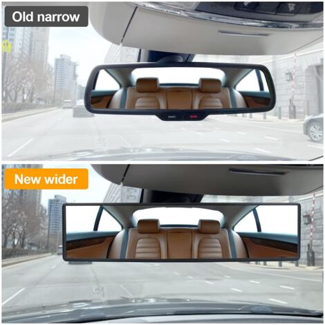 Espejo retrovisor universal para coche, repuesto panorámico, gran ...