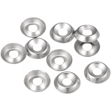 Arandela de copa avellanada 6 304 de acero inoxidable para perno de tornillo 150 piezas