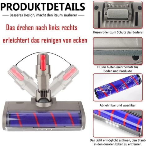 Dyson V7 Soft Roller Parkett