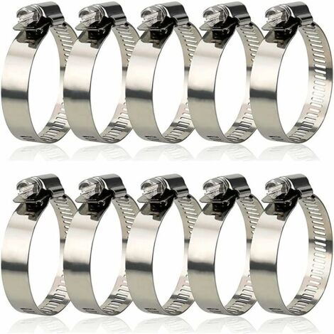 Fascette stringitubo, 10 pezzi, fascette stringitubo regolabili 27-51 ...
