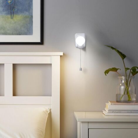 Lampadina LED portatile, luce per armadietto, luce notturna, a batteria ...