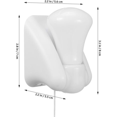 Lampadina LED portatile, luce per armadietto, luce notturna, a batteria ...