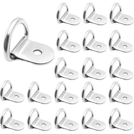 Paquete de 20 anillos de amarre, argollas de amarre, argollas de amarre ...