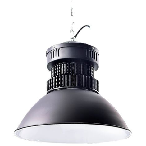 Foco LED industrial de haz alto de 1500 W, color negro, luz blanca fría ...