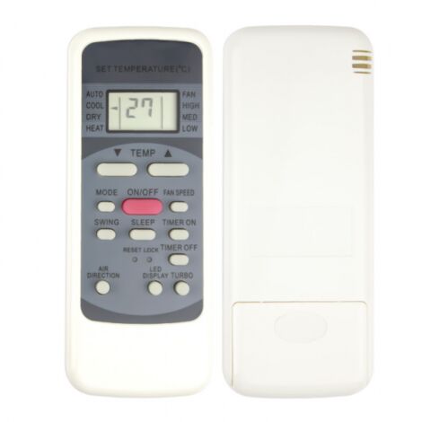 1 télécommande universelle de remplacement pour climatiseur Midea, compatible avec les ...