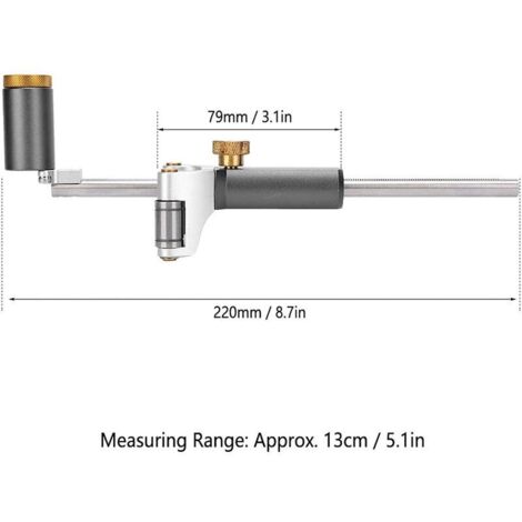 Linear Arc Scriber, Dual-Use-Linear Arc Scriber für Holzbearbeitung ...