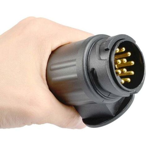 13-poliger Stecker, 12 V, 13-polige Steckdose, Anhängerkupplung Typ N ...
