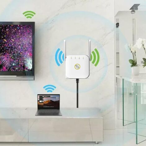 WiFi Extender Internet-Verstärker, WiFi Repeater, Internet Booster ...