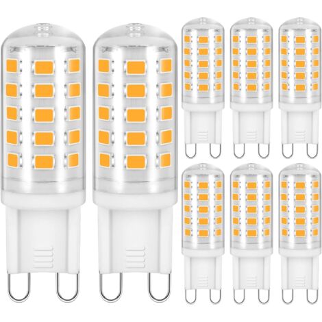 G9 LED-Lampen, G9-Lampe, 3 W, 3000 K, 430 lm, Warmweiß, entspricht 30 W ...