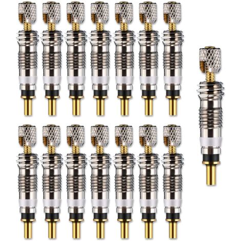 15 Stück Sclaverandventil Fahrradventil Adapter Französisches Ventil ...