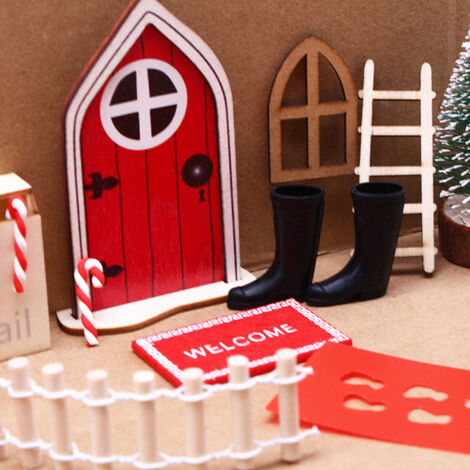 Porta elfo ingannevole di Natale, accessori elfo ingannevole di Natale ...