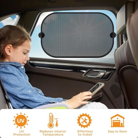 Parasole per auto per bambini (2 pezzi), parasole universale per ...