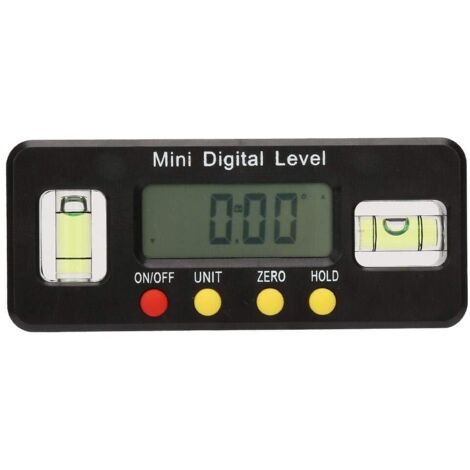 Mini goniometro, mini livella a siluro 0360° e inclinometro digitale ...