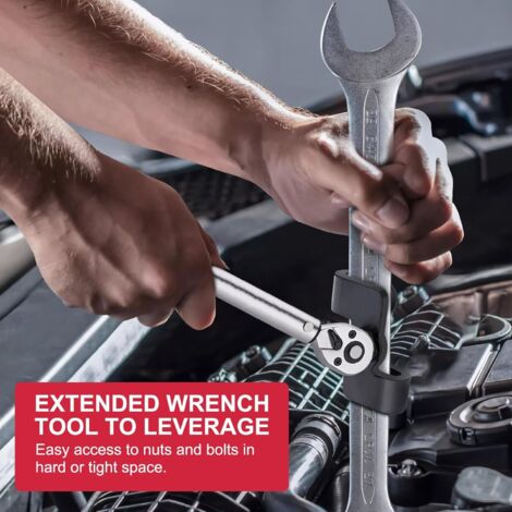Adaptador de llave de extensión universal para barra rompedora y llave ...