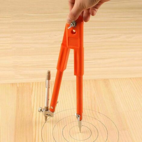 Juego de brújula/brújula de precisión, diámetro grande, naranja L + S