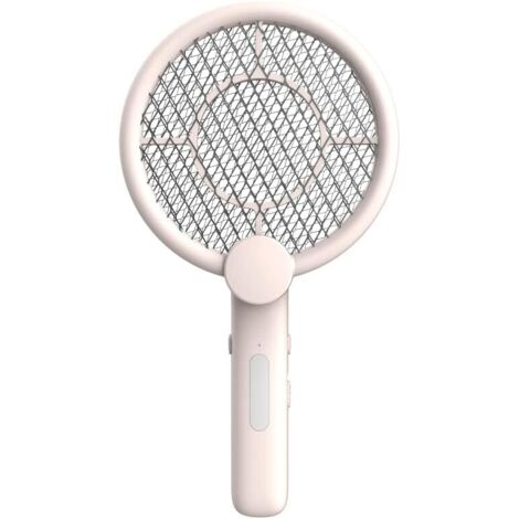 Matamoscas eléctrico, plegable, ligero, recargable por USB, 3 en 1 ...